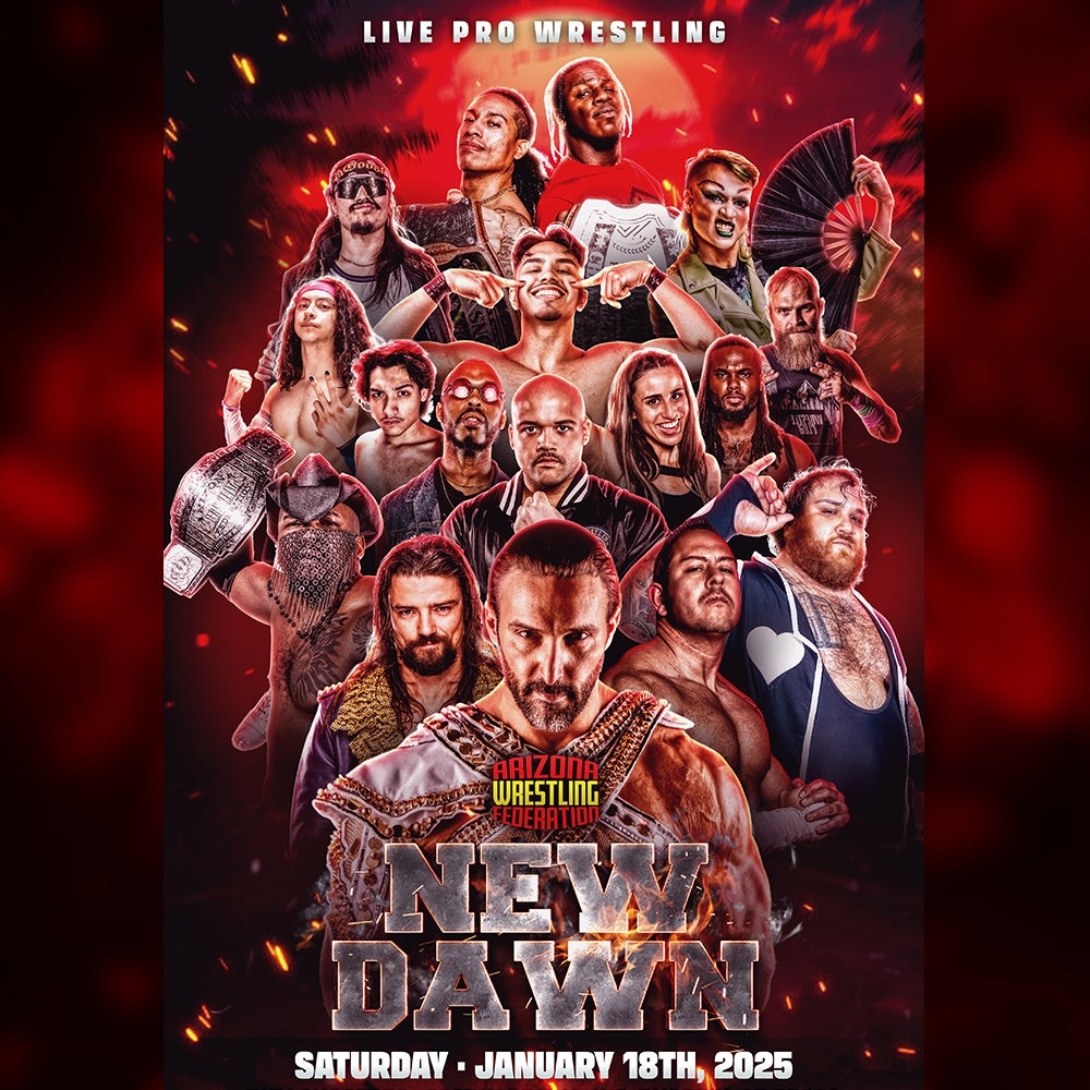 AWF New Dawn 2025 - Phoenix, AZ (All Ages) | Arizona Wrestling Federation
